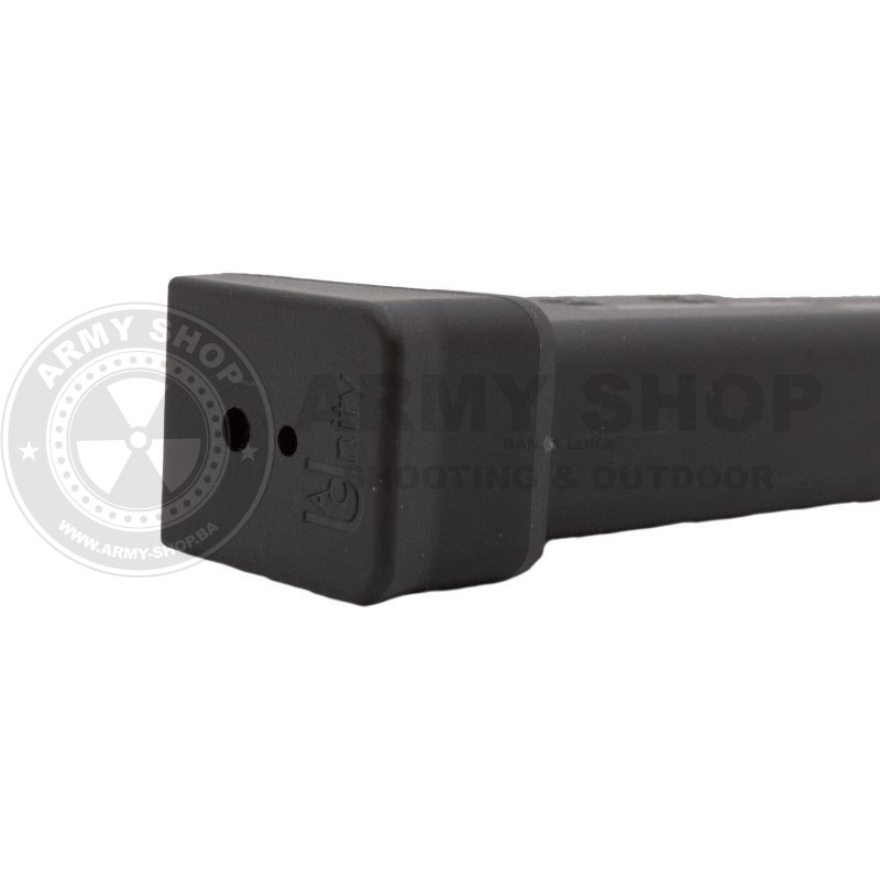 Magazine 9mm 30+2rds with side window. Weapon type: Glock 17, 18, 19 ...