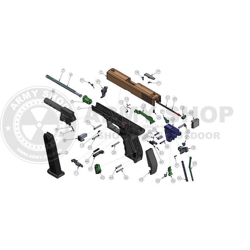 Startni pistolj BLOW TR 17 9mmPAK